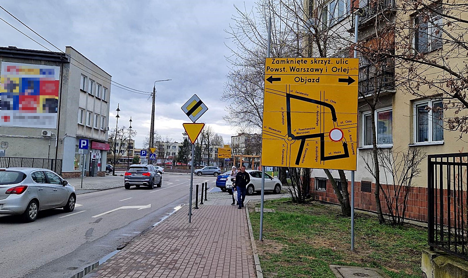 Kolejne utrudnienia w centrum. Ruszyła budowa ronda na ul. Andriollego